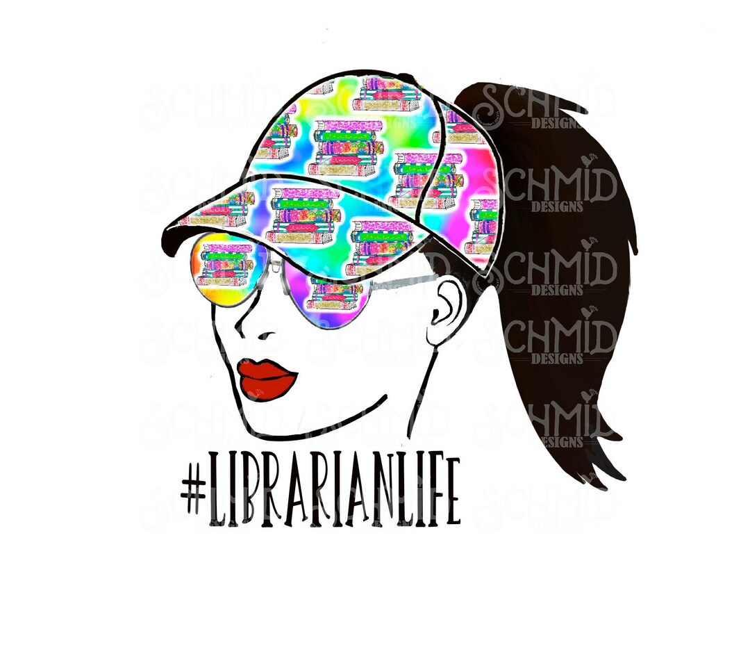 Librarian Life Png/. DIGITAL DESIGN/ librarianlife - Etsy