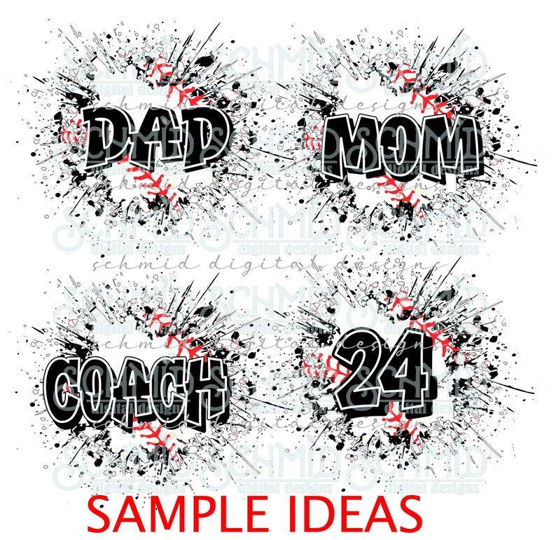 Splatter Baseball Png Baseball Png Baseball Background Png - Etsy