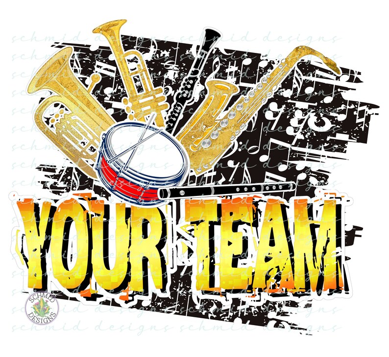 Personalized Band PNG /band Mom PNG / Mascot Design/ Mascot - Etsy