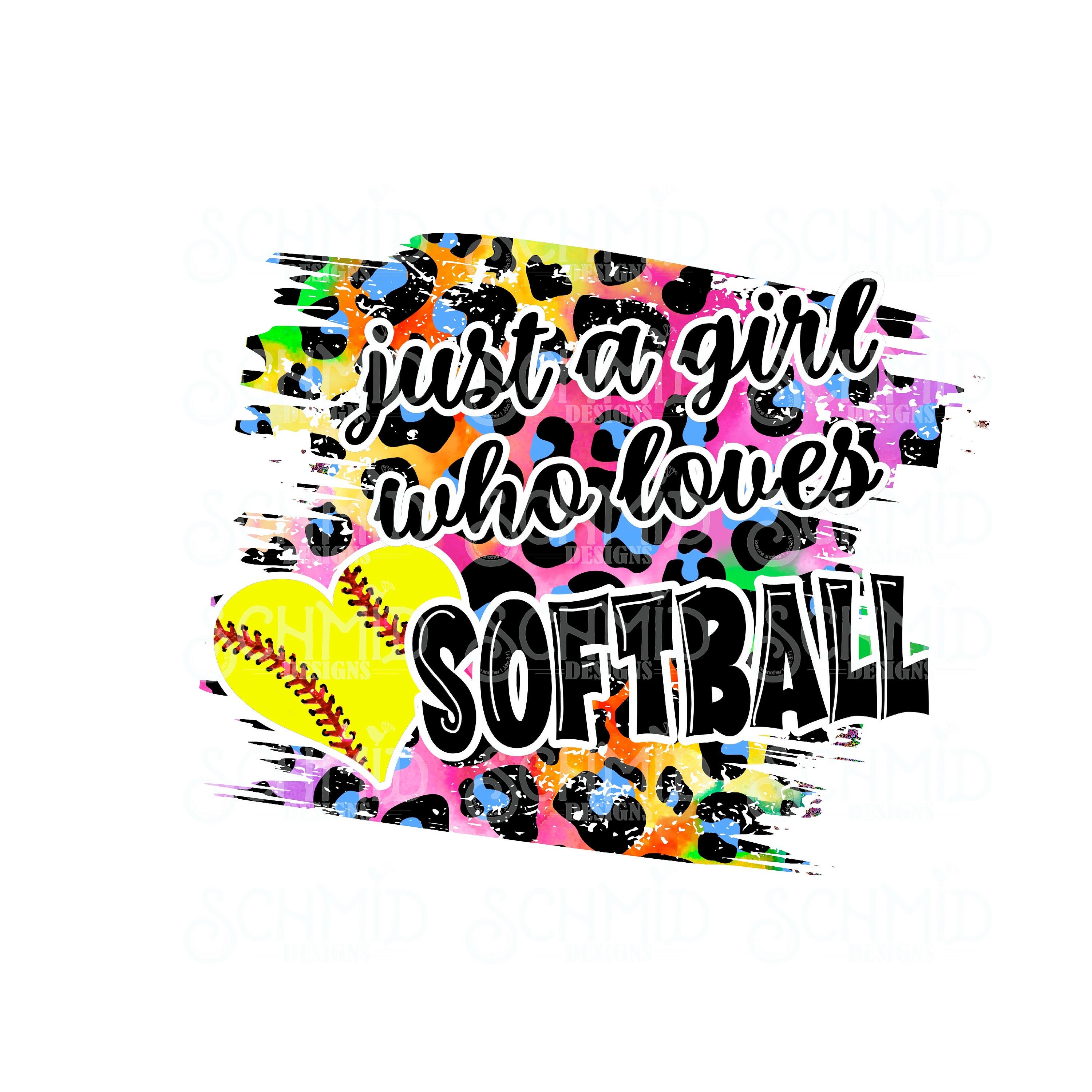 Just a Girl Who Loves Softball Png /loves Softball File / Softball ...