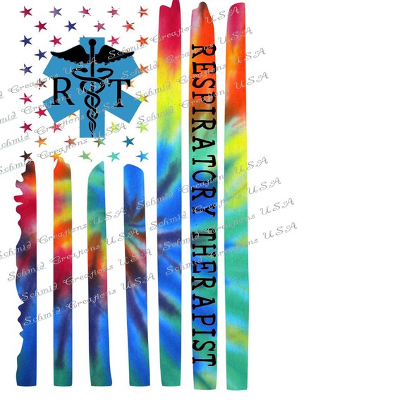 Respiratory Therapist Distressed Flag Respiratory Therapist | Etsy