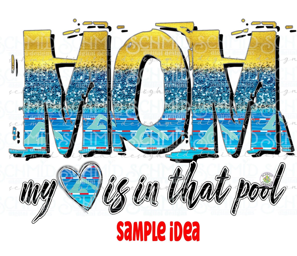 Personalized Swim Mom PNG ,swim Mom PNG, Swim Mom Design, Swim Team ...
