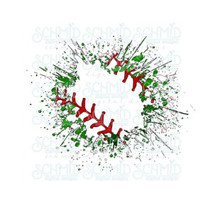 Green Splatter Baseball Png, Baseball Png, Baseball Background Png ...
