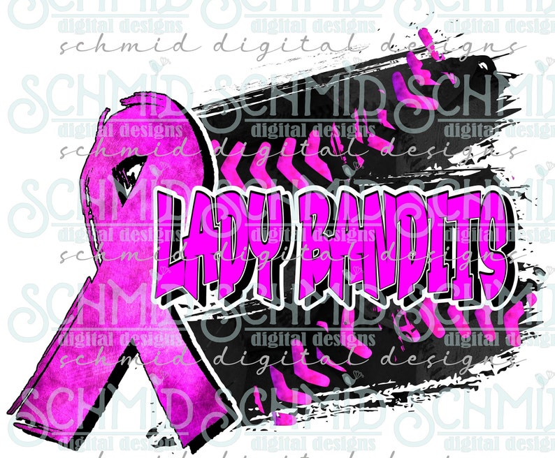 Personalized Breast Cancer Softball TEAM PNG Pink Out - Etsy