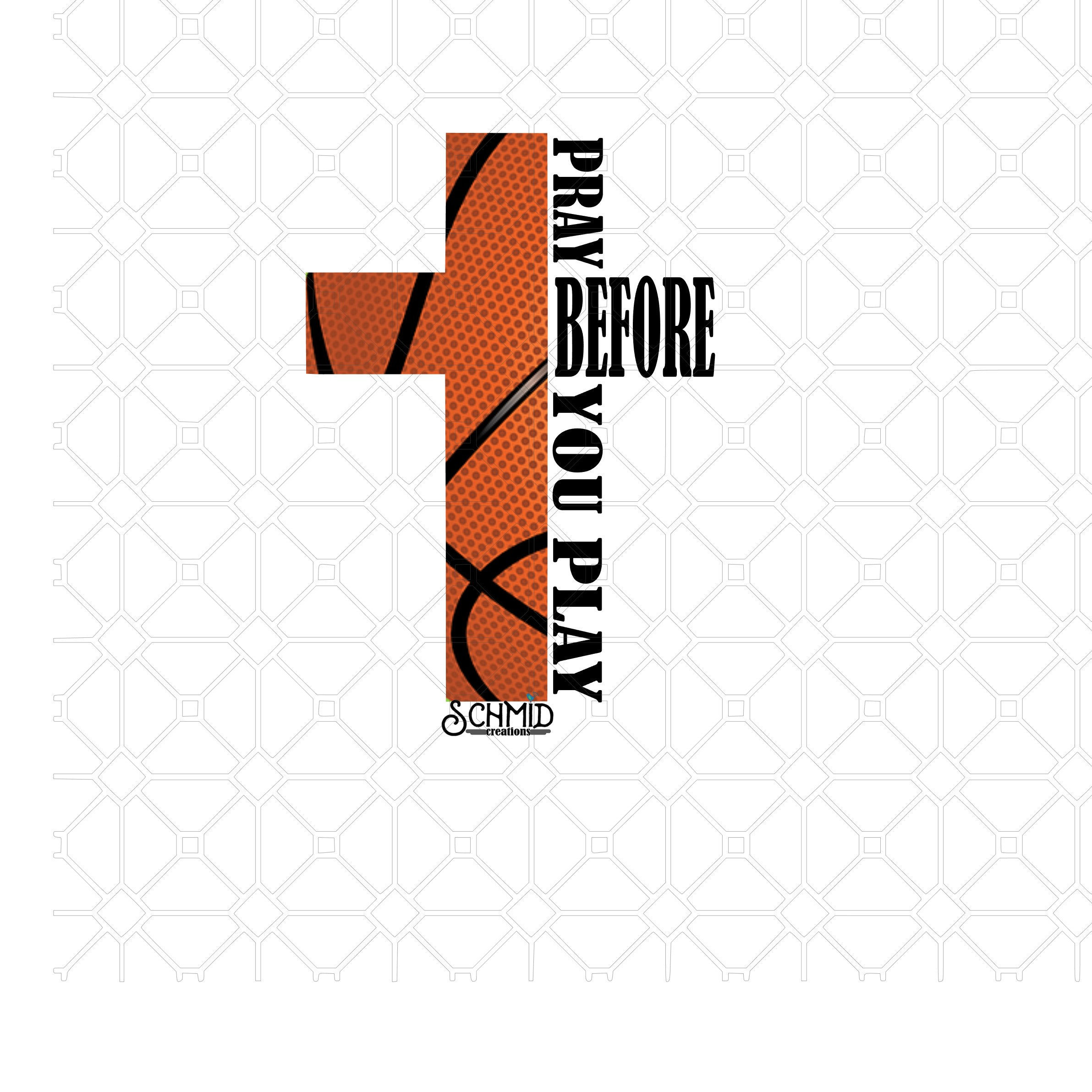 Pray Before You Play Basketball Svg, Pray Jpg, Pray Vector, Basketball ...
