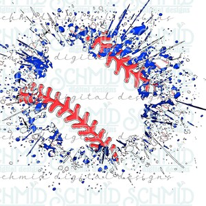BLUE Splatter Baseball Png, Baseball Png, Baseball Background Png ...