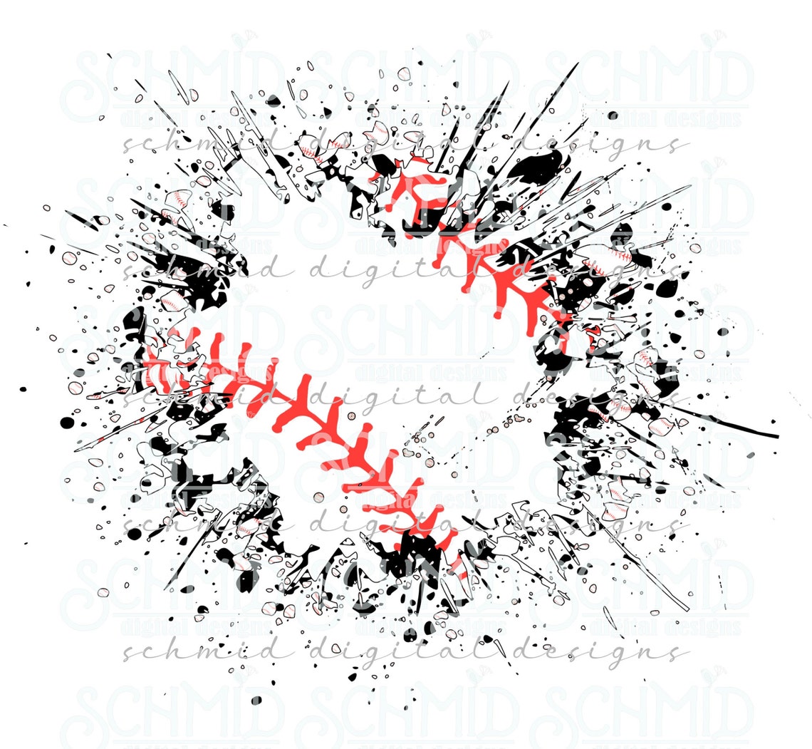 Splatter Baseball Png, Baseball Png, Baseball Background Png, Baseball ...