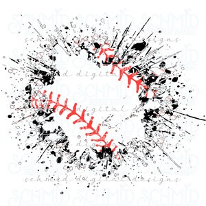 Splatter Baseball Png, Baseball Png, Baseball Background Png, Baseball ...