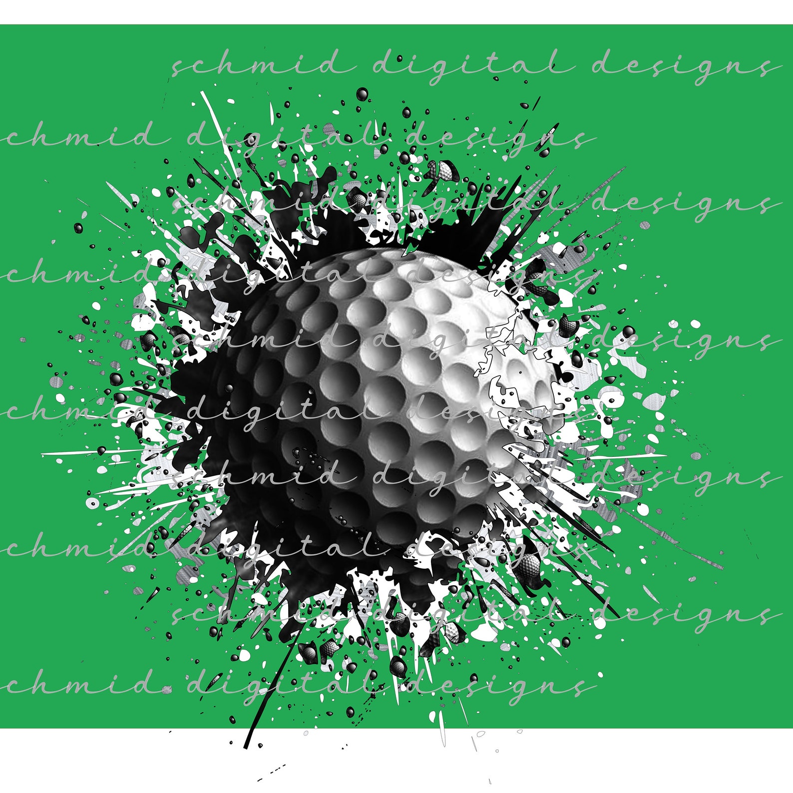 Golf, Black Splatter GOLF Png, GOLF Png, GOLF Background Png, Golf ...