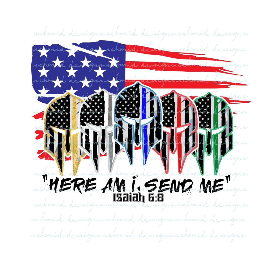 First Responders Png Send Me Flag/ First Responders - Etsy