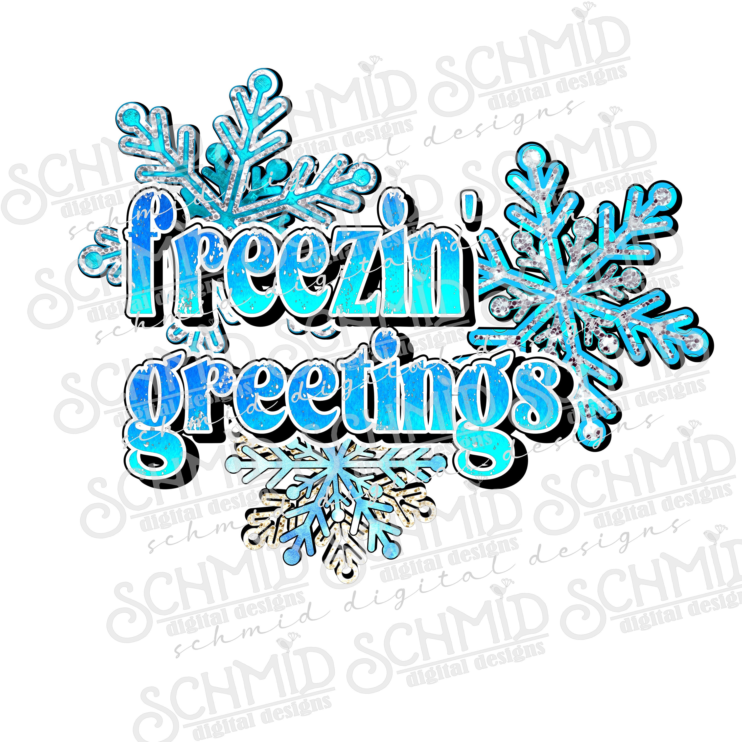 Freezin' Season Png Freezing Sublimation Designs - Etsy