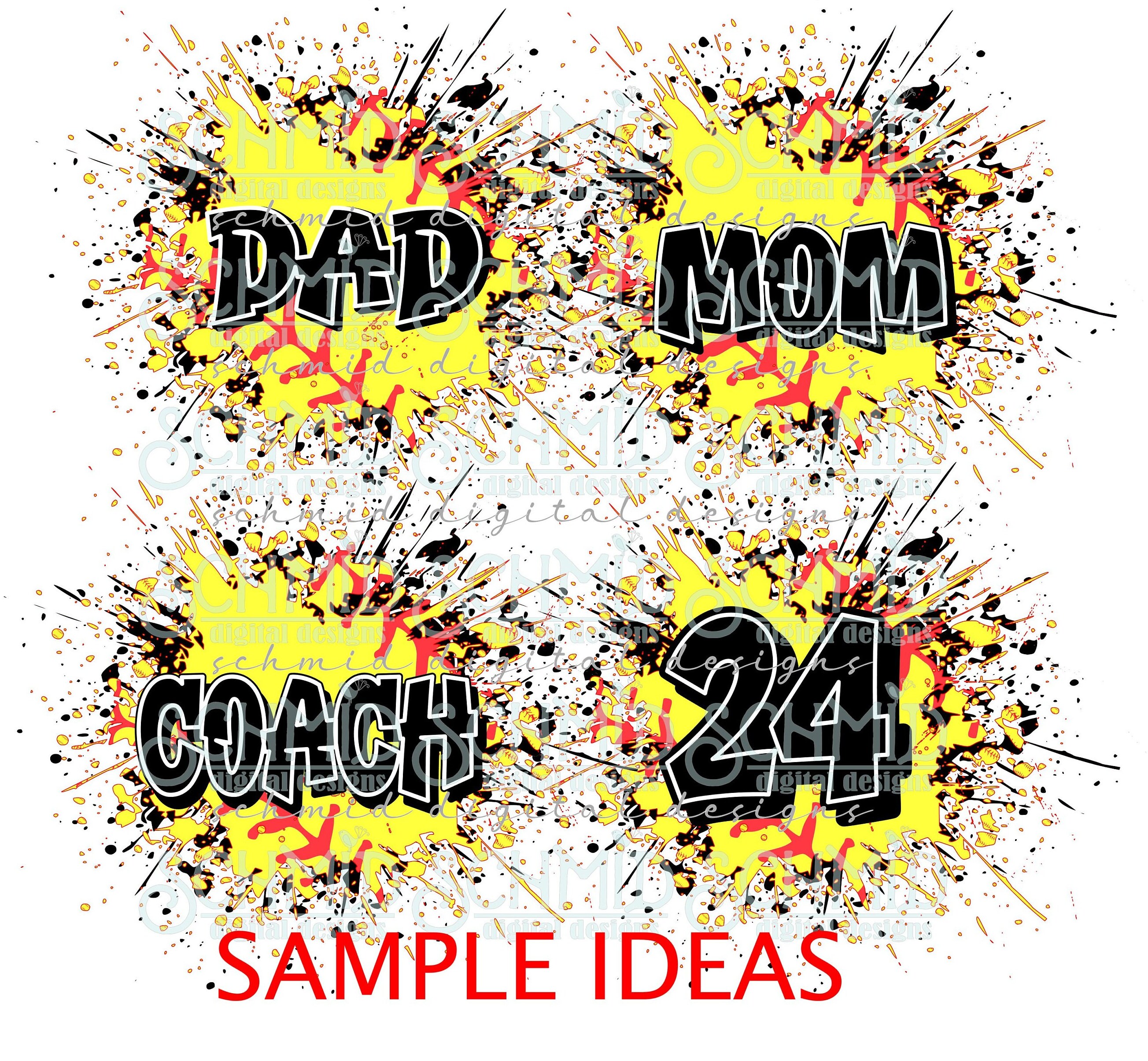 SPLATTER Softball Png /softball Background Png / Softball - Etsy