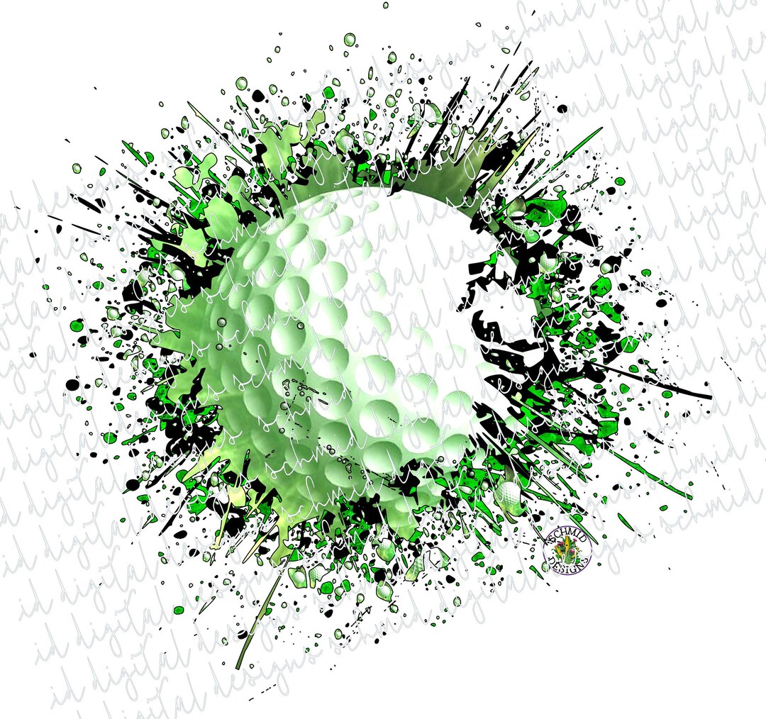 Splatter GOLF Png / GOLF Png/ GOLF Background Png/ Golf Background ...