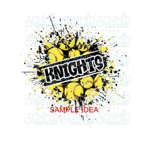 Splatter Softball Png Softball Png Softball Background Png - Etsy