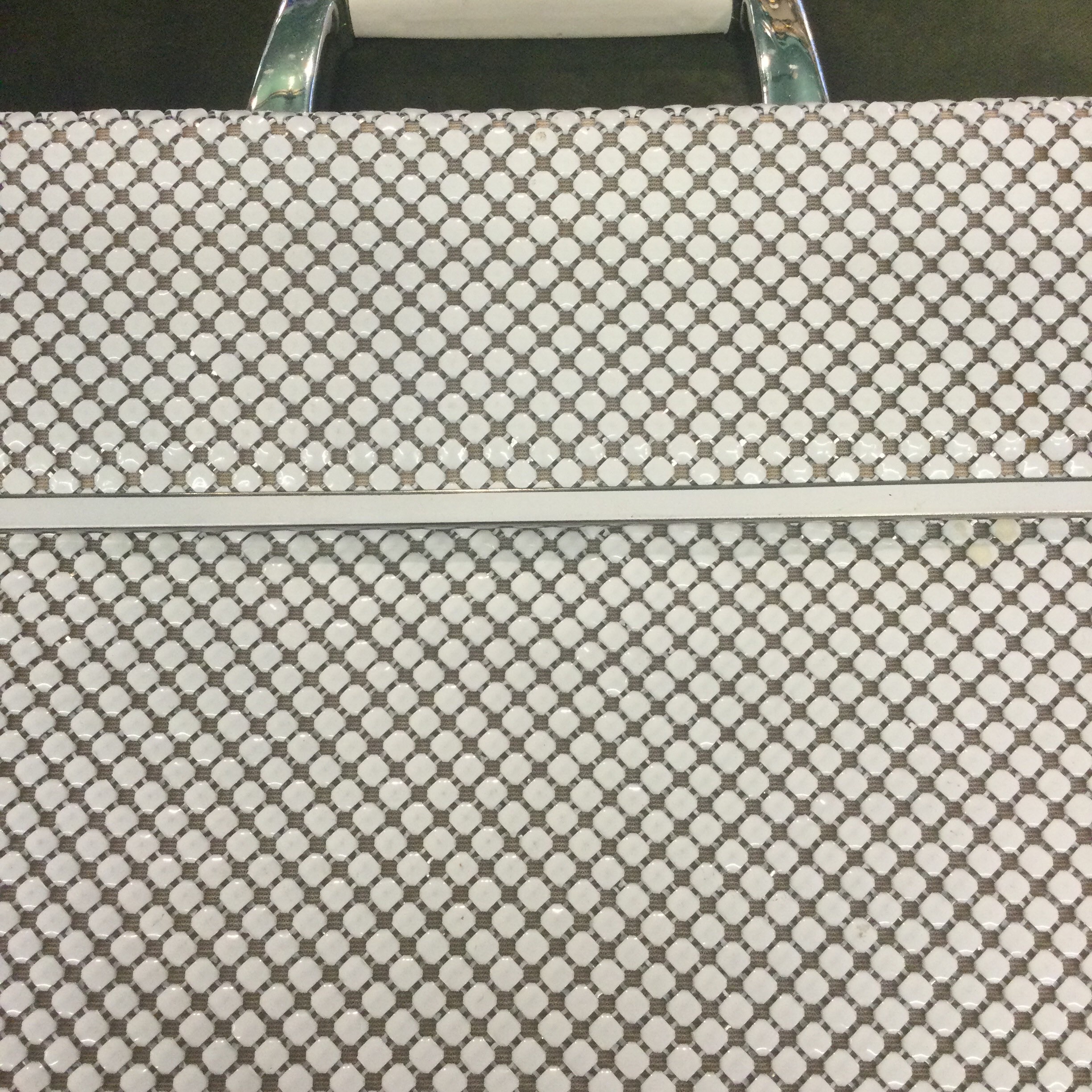 Vintage 1970s/ 80s White Chain Mail Satchel Style Handbag - Etsy