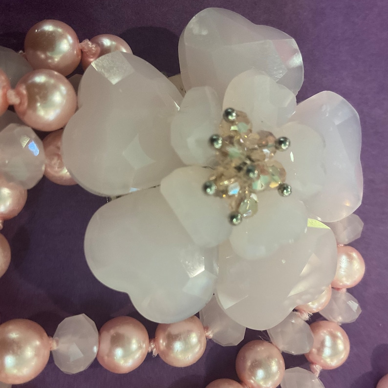 Vintage Butler & Wilson Crystal Beaded Necklace and Bracelet Set - Etsy UK