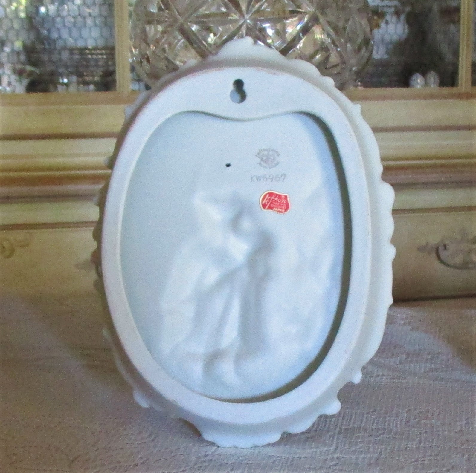 Vintage Pair of Lefton China Hand Painted Colonial Wall - Etsy