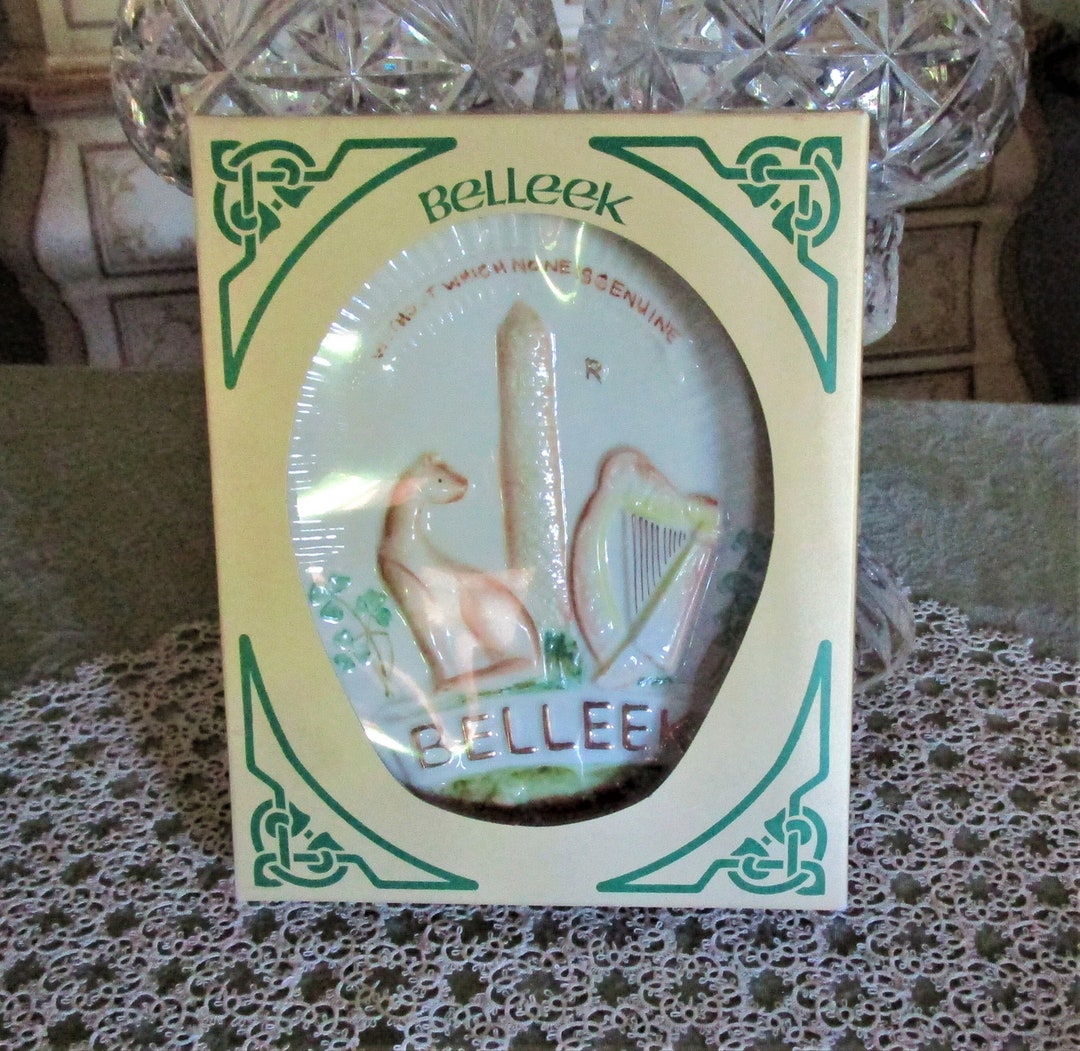 Vintage Belleek Collector's Society Special Edition Trade Mark Plaque ...