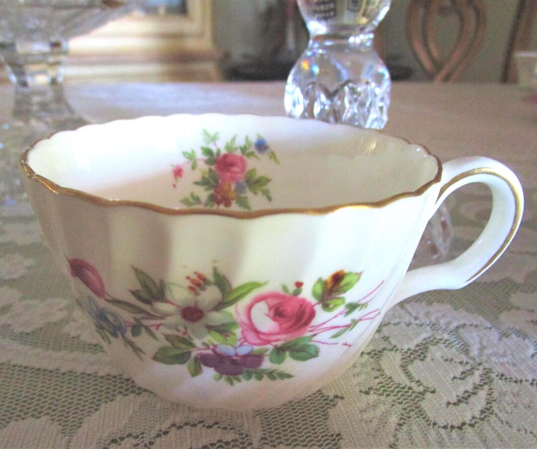 Set of Four Vintage Minton Marlow Teacups, Older Stamp, 2 Sets ...