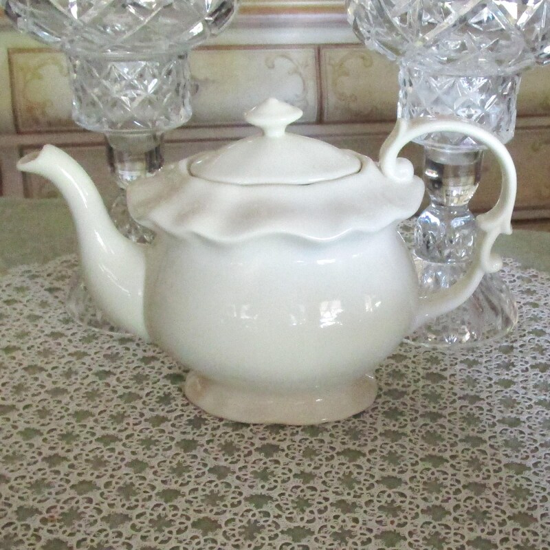 Cream Teapot - Etsy