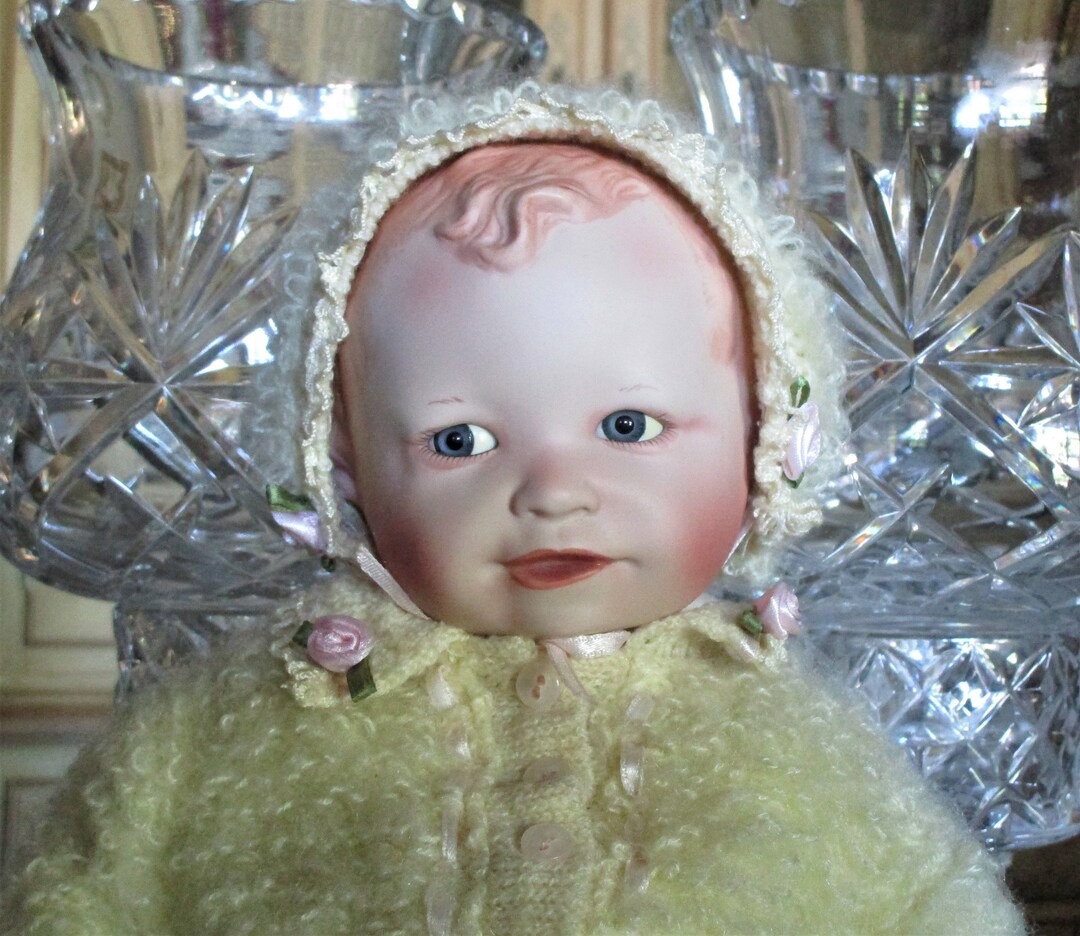 Vintage Yolanda Bello 13" Porcelain Baby Doll, Giftable! - Etsy