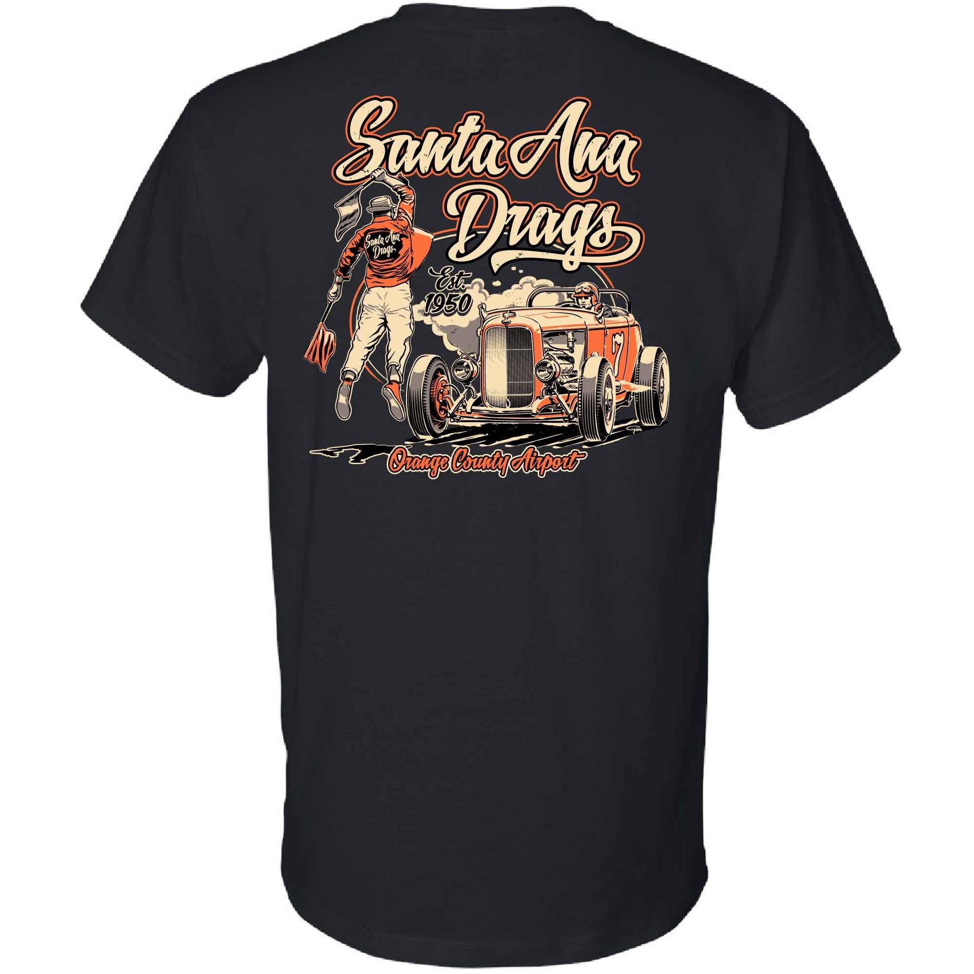 Santa Ana Drags Drag Strip T-shirt - Etsy