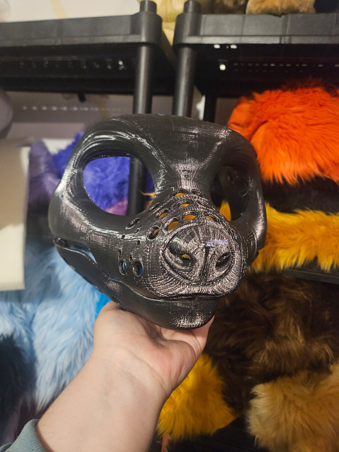 Red Panda Headbase Moving With Jaw - Etsy