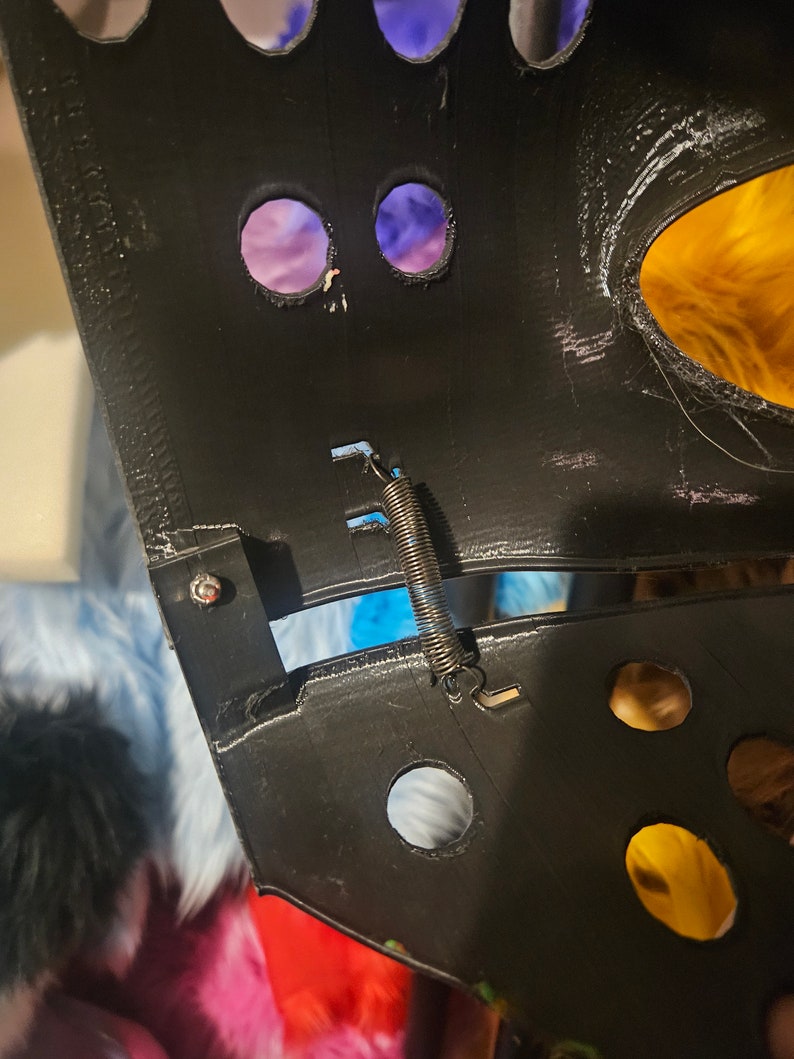 Red Panda Headbase Moving With Jaw - Etsy