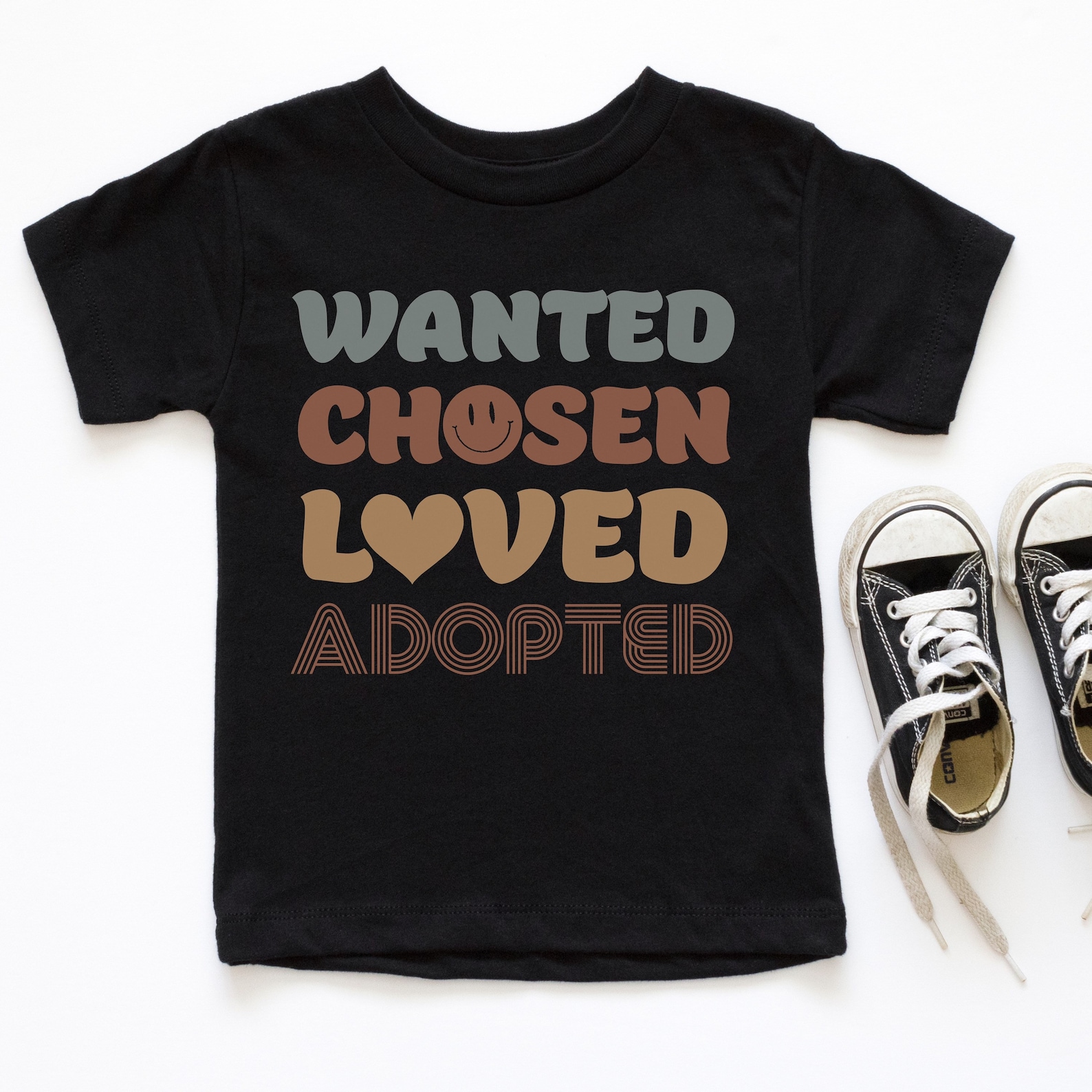 Adoption Shirt, Adoption Shirts Family, Wanted Chosen Loved, Adoption ...