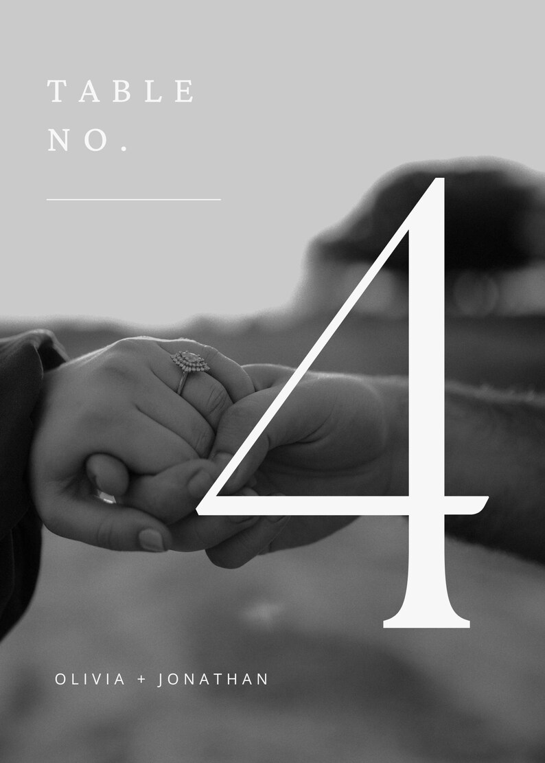 Wedding Table Numbers Template Photo Table Numbers Wedding Table Number ...