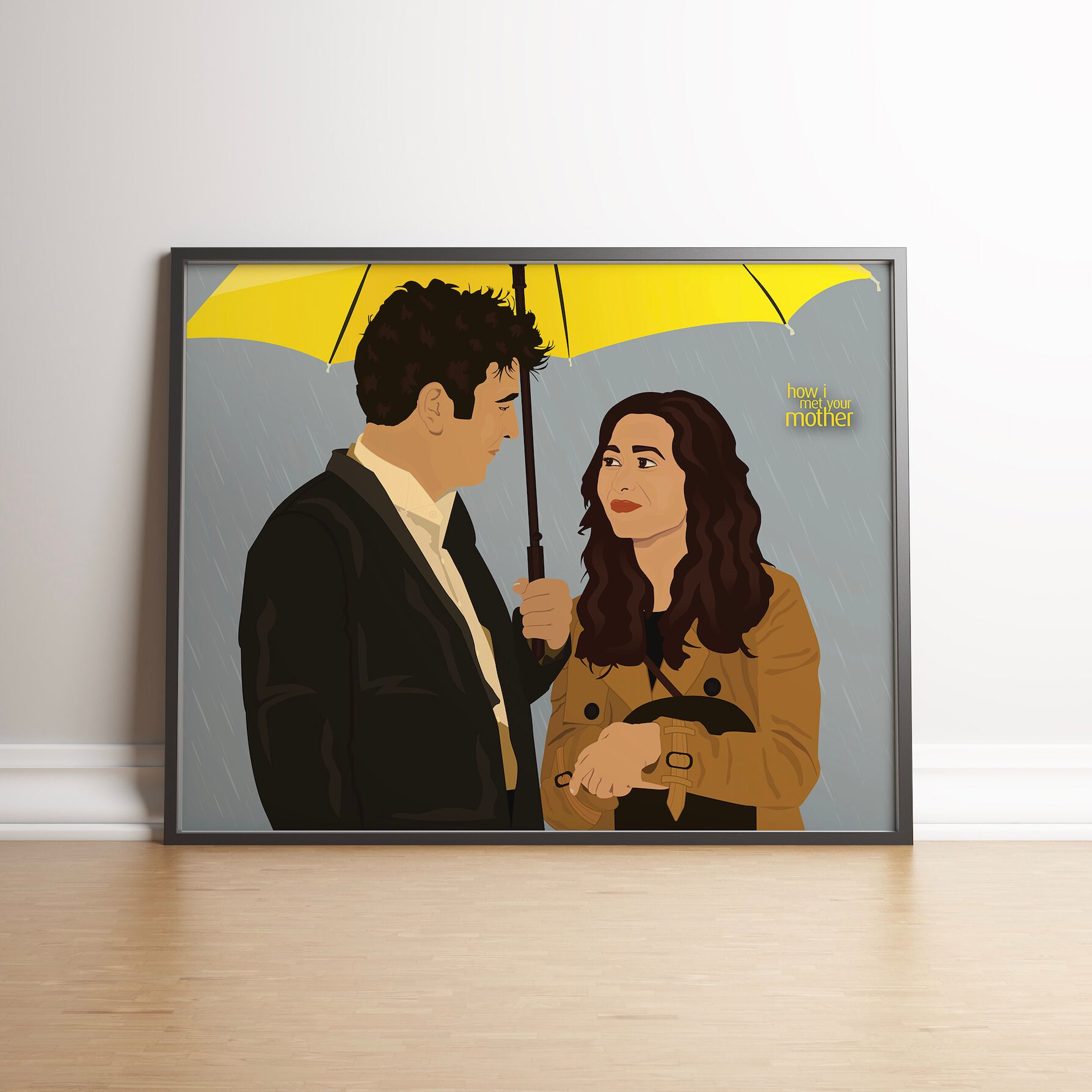 How I Met Your Mother Custom Poster, Birthday Gift, Holiday Gift, HIMYM ...
