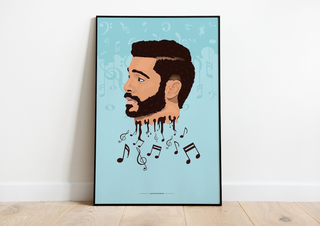 JON BELLION Custom Poster, Wall Art, Birthday Gift, Graphic Design ...