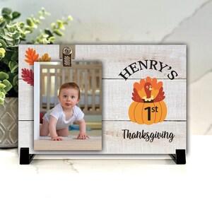 First Thanksgiving Personalized Picture Frame, First Thanksgiving Frame ...