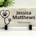 Physician Assistant Desk Name Plate Marble Stone Desktop Name and Title ...
