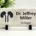 Architect Desk Sign Name Plate Marble Stone Desktop Name and Title Sign ...