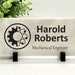 Financial Advisor Desk Sign Financial Advisor Name Plate Marble Stone ...