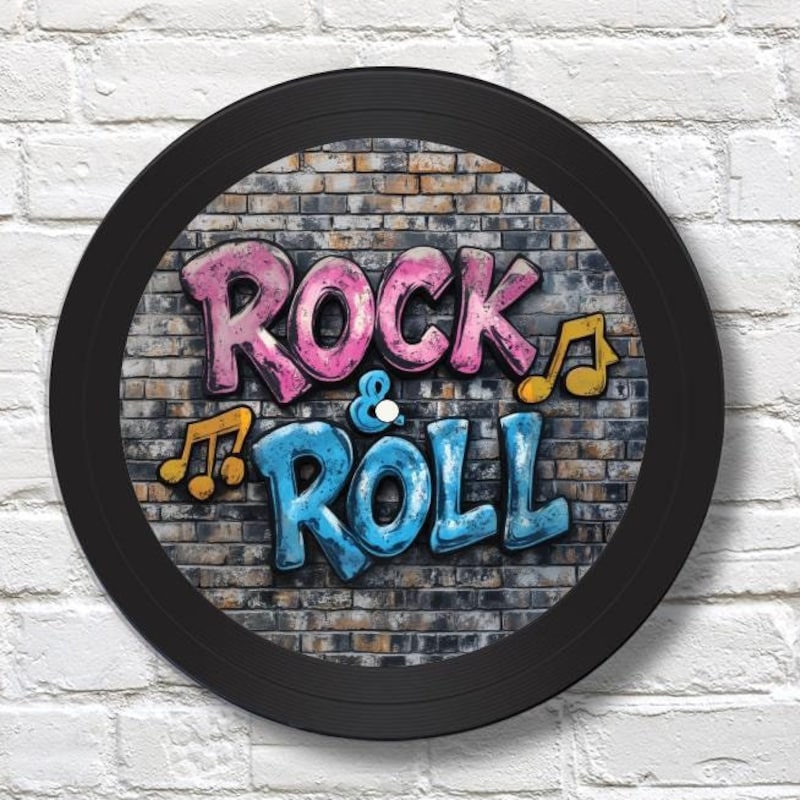 Graffiti Art on Records - Etsy
