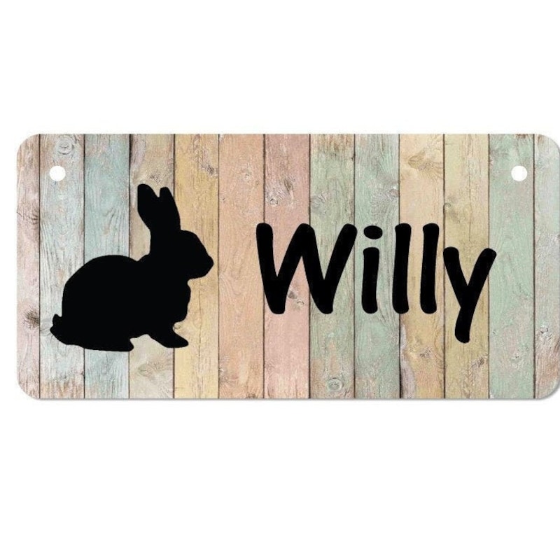 Rabbit Plate - Etsy