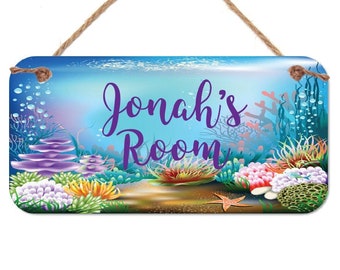 Under the Sea Custom Sign - Etsy