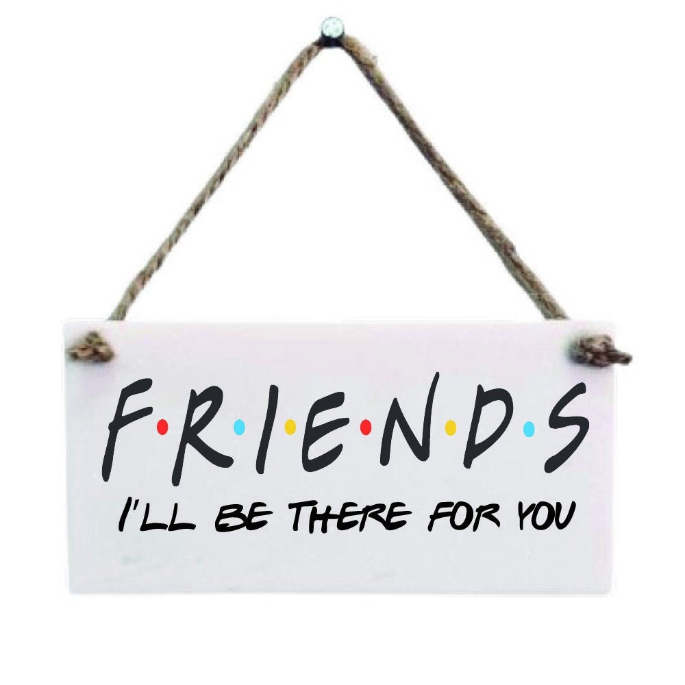 FRIENDS Sign 3x6 Real Marble Sign Ready to | Etsy