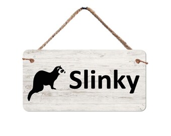 3 X 6 Rabbit Cage Name Plate Aluminum Sign for | Etsy