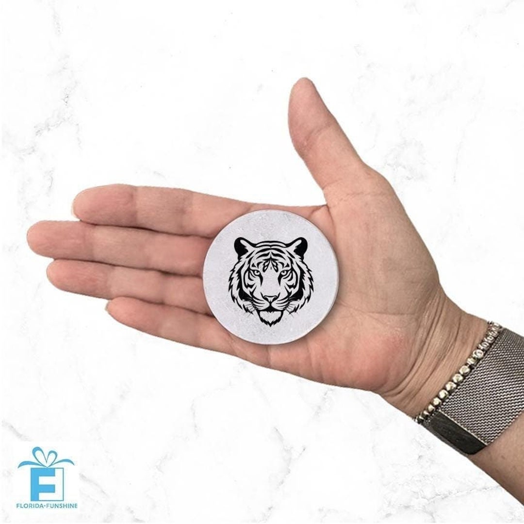 Tiger Stone in Your Choice of Size - Tiger Face Printed on Stone ...