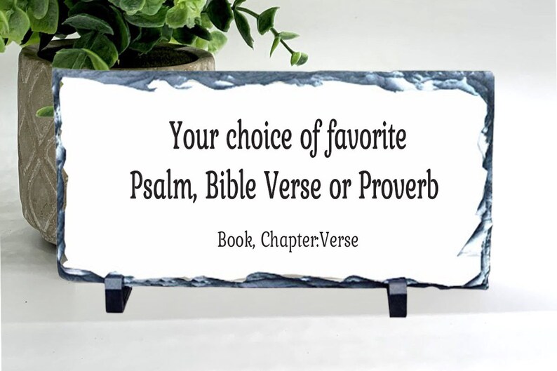 Bible Verse Sign. Custom Christian Home or Garden Decor. - Etsy