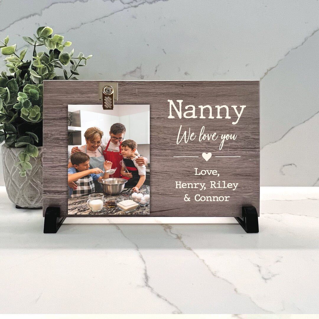 Nanny Frame, Personalized Frame, Personalized Gift for Nanny, Nana ...