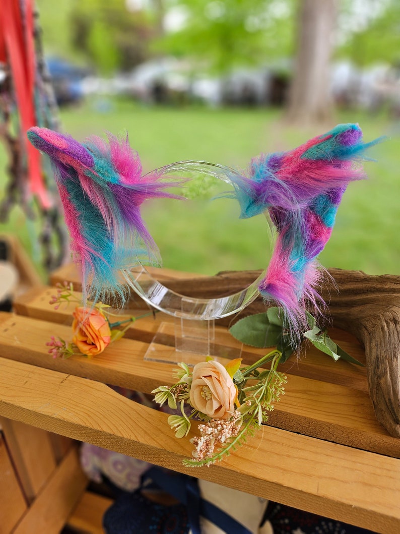 Handmade Furry Ears, Ears for Cosplayers, Wolf Costume, Fox Headpiece ...
