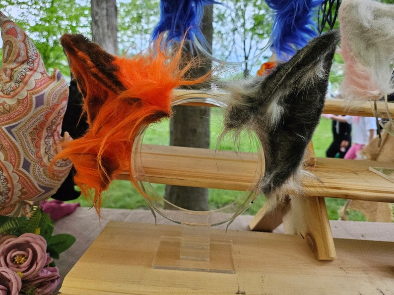 Handmade Furry Ears, Ears for Cosplayers, Wolf Costume, Fox Headpiece ...