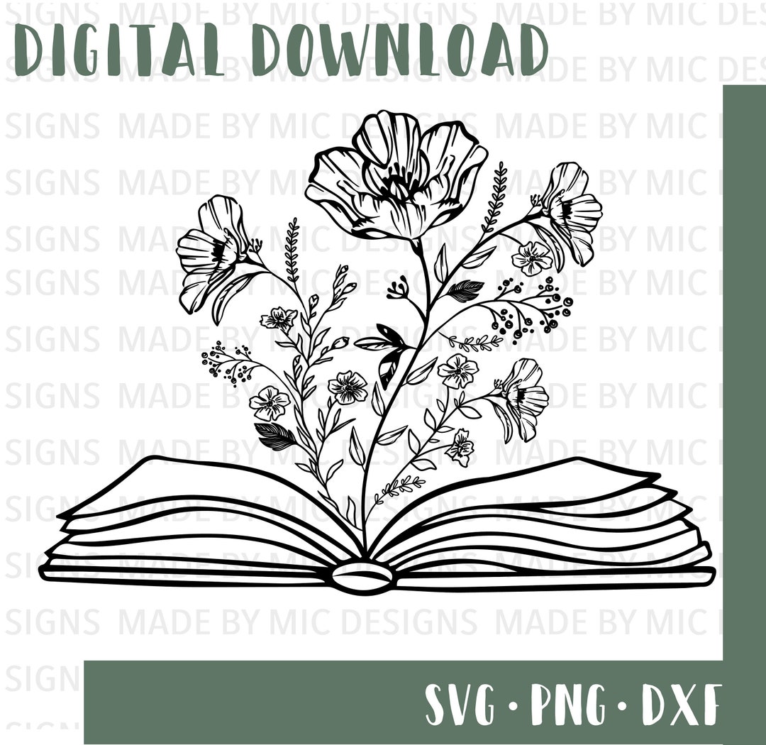Flower Book Digital Download - Etsy