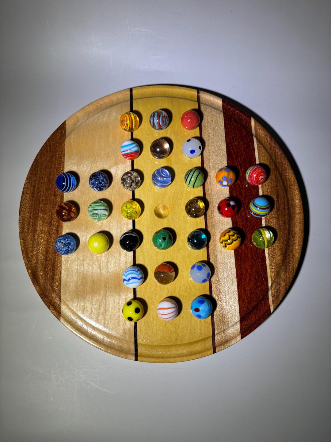 Solitaire Marble Game - Etsy