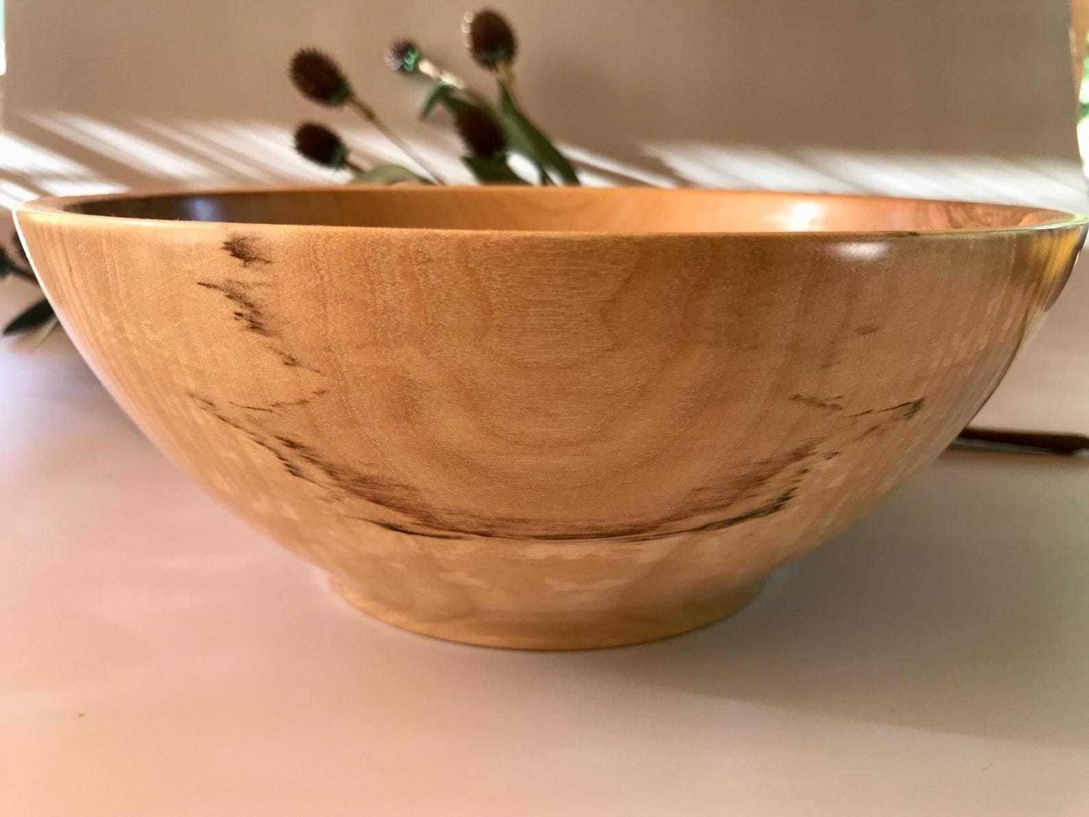 Birch Bowl, Wood Bowl - Etsy