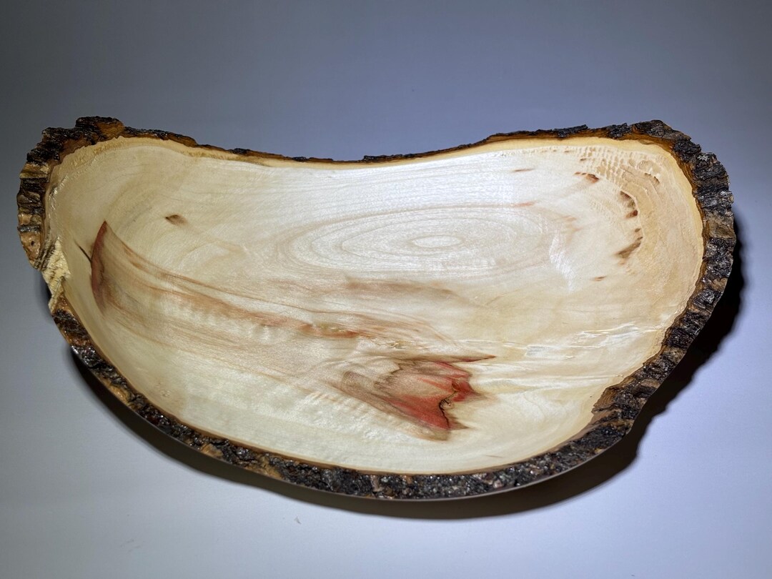 Wood Bowl, Live Edge Bowl - Etsy